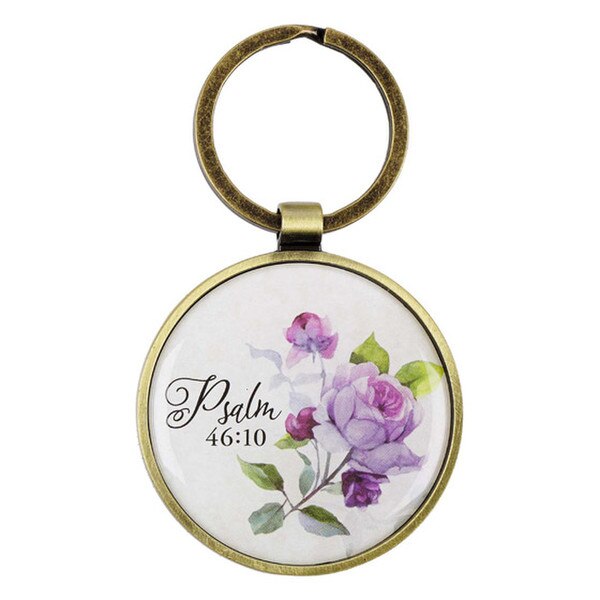 KEYRING GIFT SET IN TINT BE STILL AND KNOW