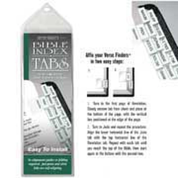 TABS BIBLE VERSE FINDER HORIZONTAL BLUE