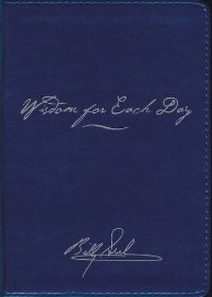 WISDOM FOR EACH DAY SIGNATURE EDITION OSNDD