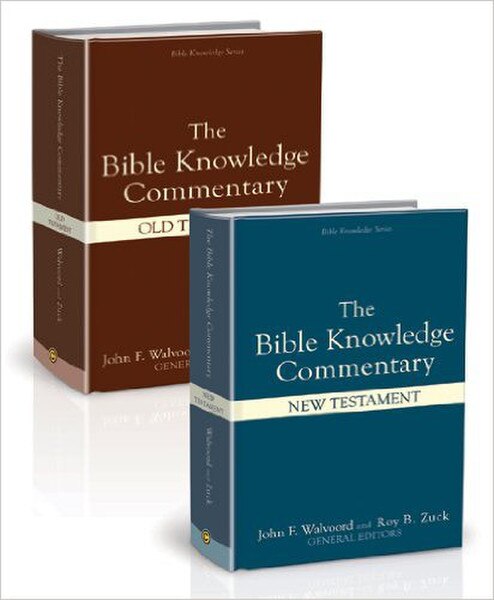 THE BIBLE KNOWLEDGE COMMENTARY: OLD & NEW TESTAMENT, 2 VOLUMES