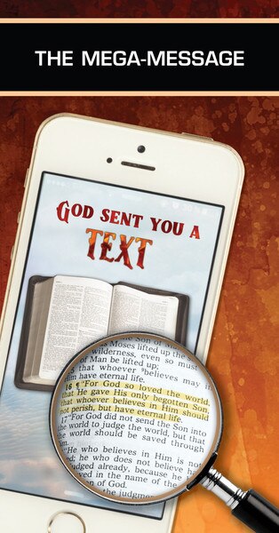 TRACT MEGA MESSAGE: GOD SENT YOU A TEXT, THE 5 PK